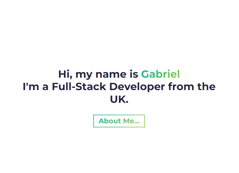Gabriel Leach | Full-Stack Developer